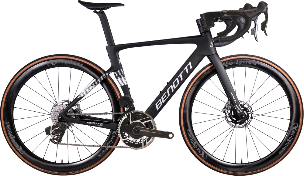 2026 Benotti AERO SL SRAM RED AXS incl. Powermeter, ULTRA 45CX - Black ...