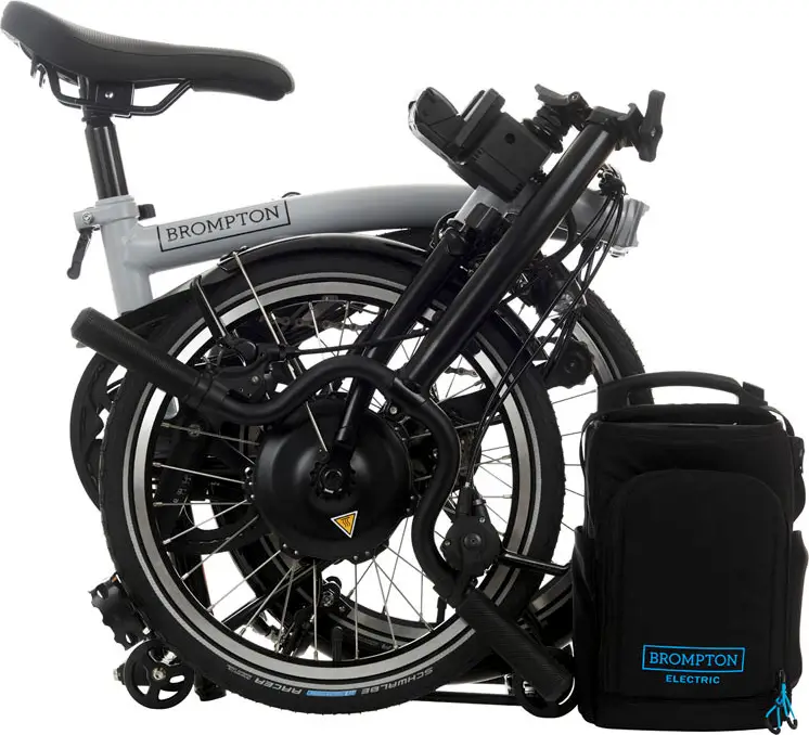 2024 Brompton Electric C Line Explore with Roller Frame - 12 Speed ...