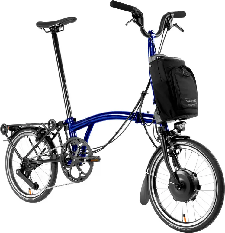2024 Brompton Electric P Line Explore with Roller Frame - 12 Speed ...