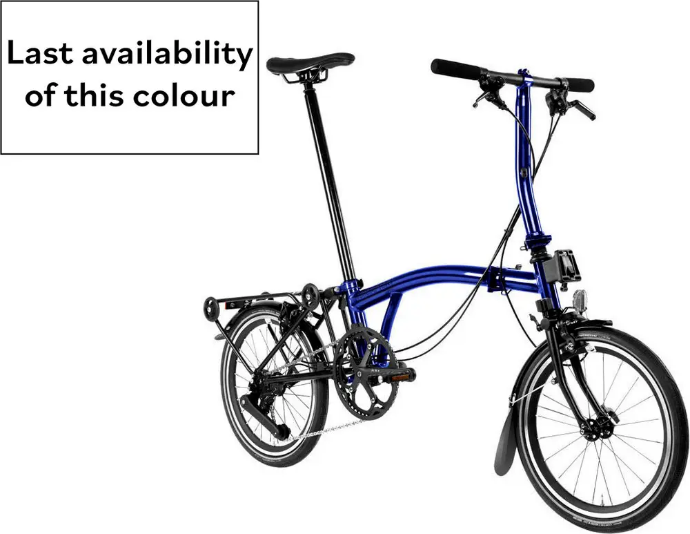 2025 Brompton P Line with Roller Frame - 12-speed – Specs, Comparisons ...
