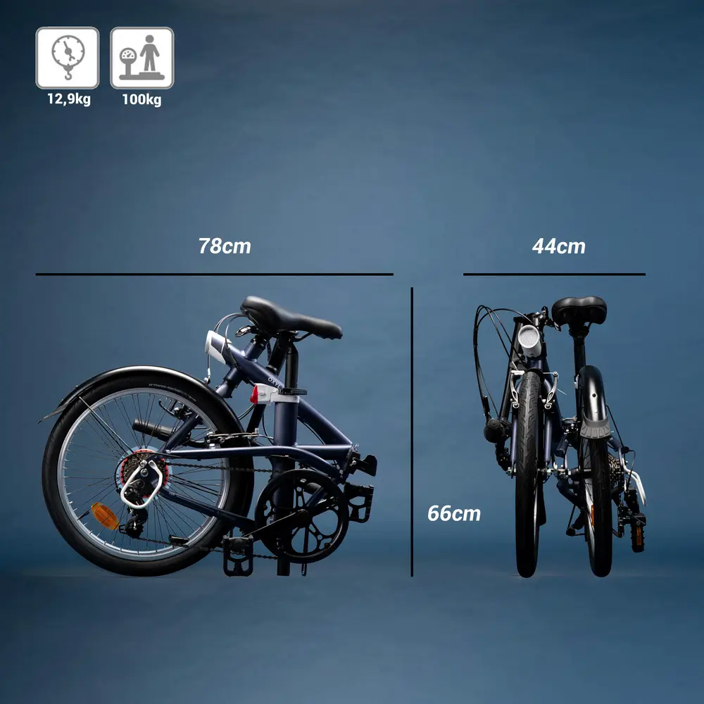 2023 B’TWIN 20 Inch FOLDING BIKE 500 – Specs, Comparisons, Reviews – 99 ...