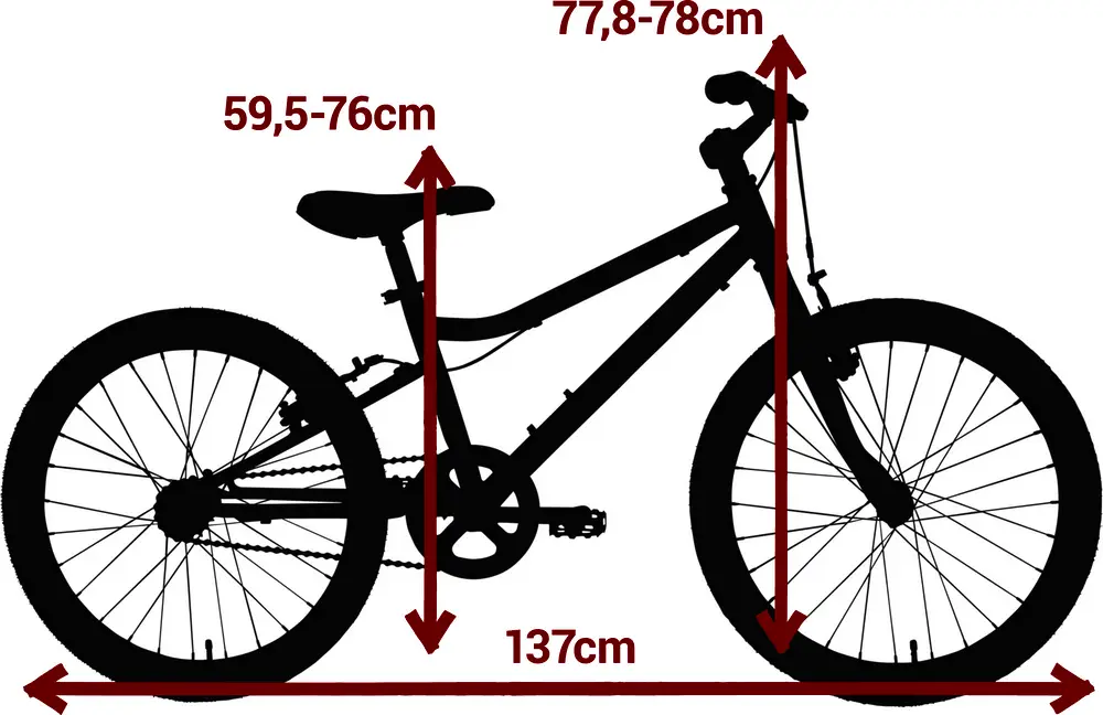2023 B’TWIN 20 inch kids hybrid bike riverside 100 6-9 years – Specs ...