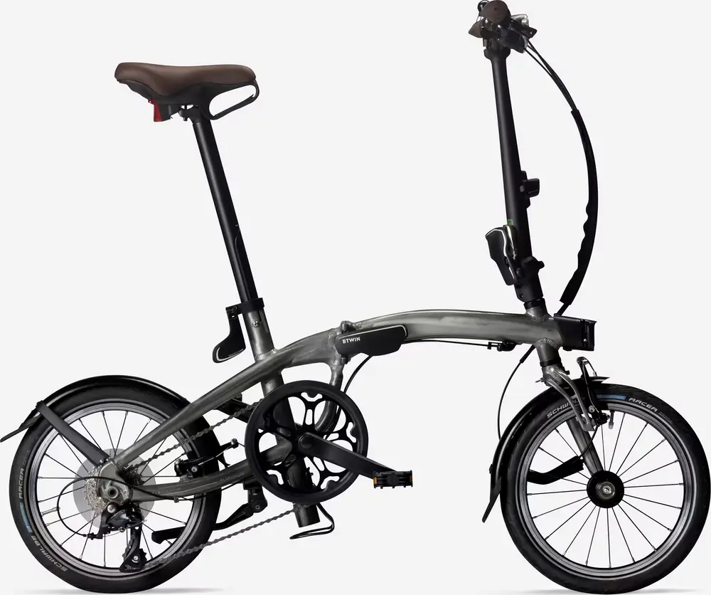 2024 B’TWIN 16-inch ultra-compact 1-second lightweight folding bike ...