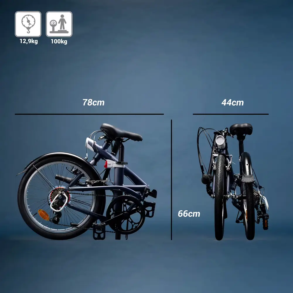 2024 B’TWIN 20 Inch FOLDING BIKE 500 – Specs, Comparisons, Reviews – 99 ...