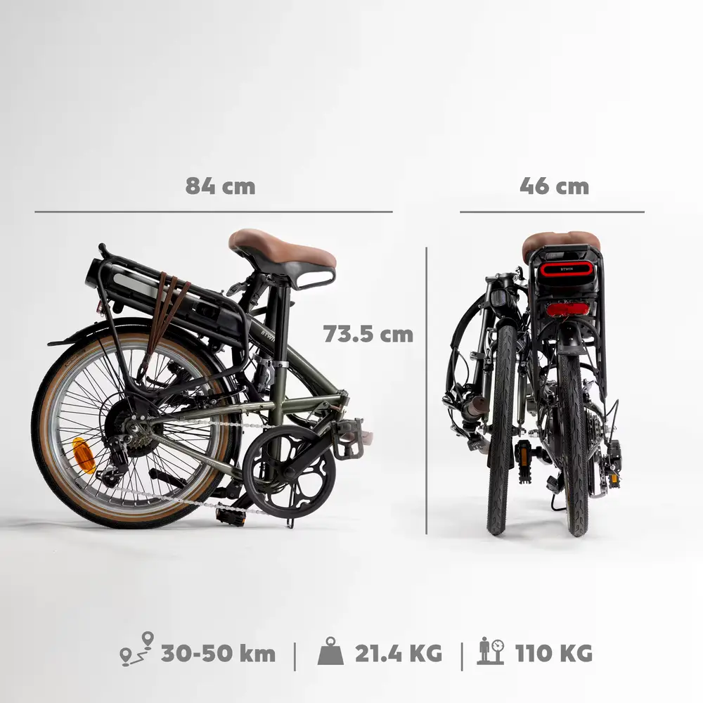 2024 B’TWIN Electric Folding Bike E-Fold 500 – Specs, Comparisons ...