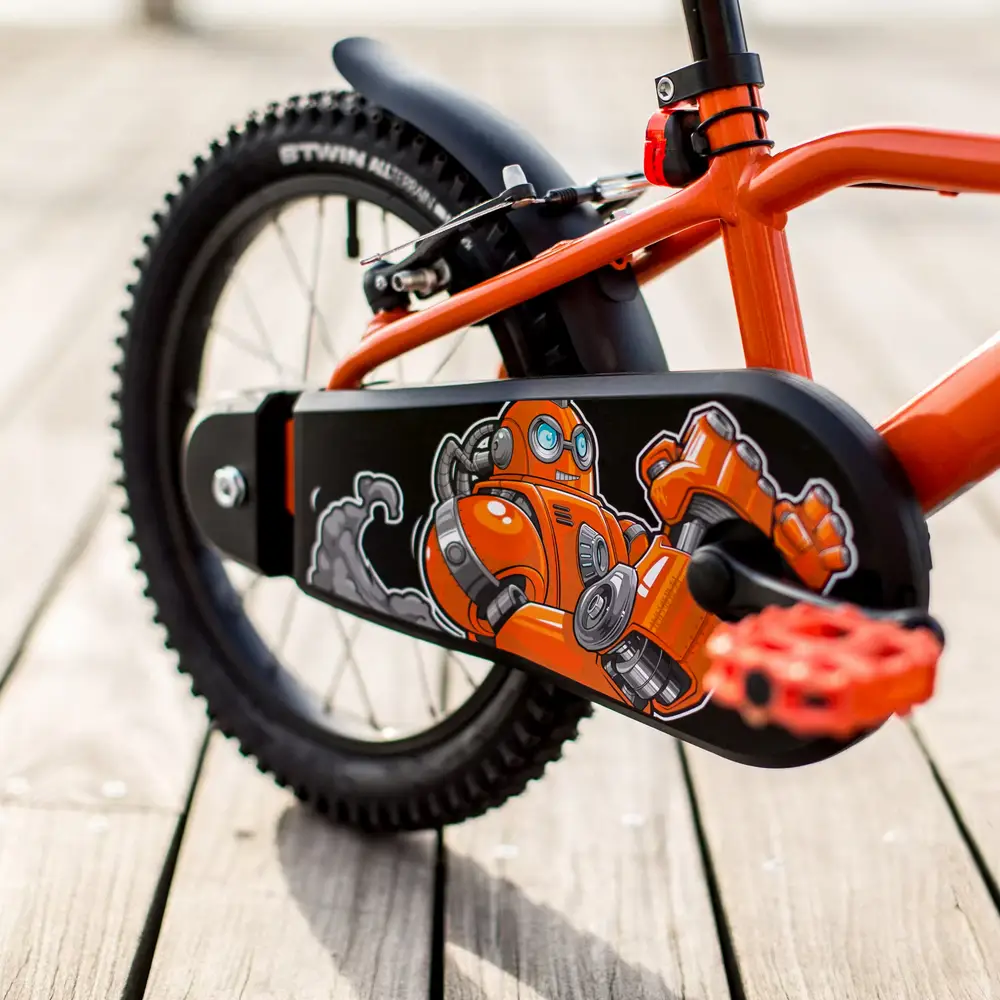 2024 B’TWIN Kids' 16-inch, chain guard, easy-braking bike – Specs ...