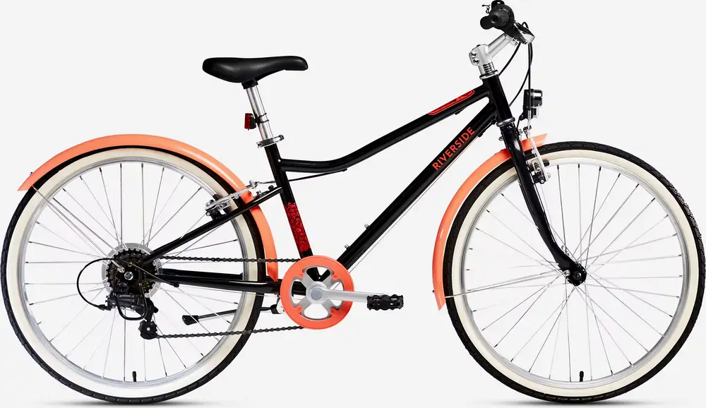 2024 B’TWIN Kids' 9-12 Years 24" Hybrid Bike Riverside 500 – Specs ...