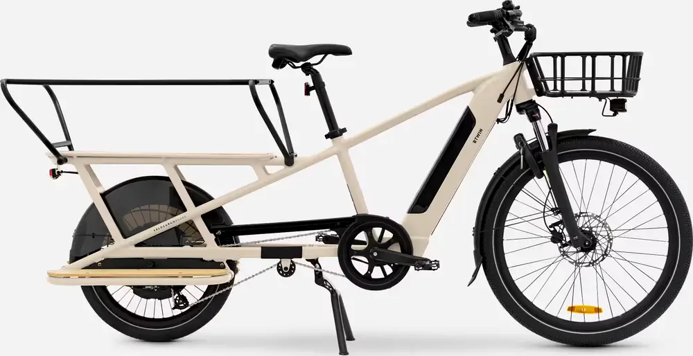2024 B’TWIN Rear Loading Electric Longtail Cargo Bike R500E – Specs ...