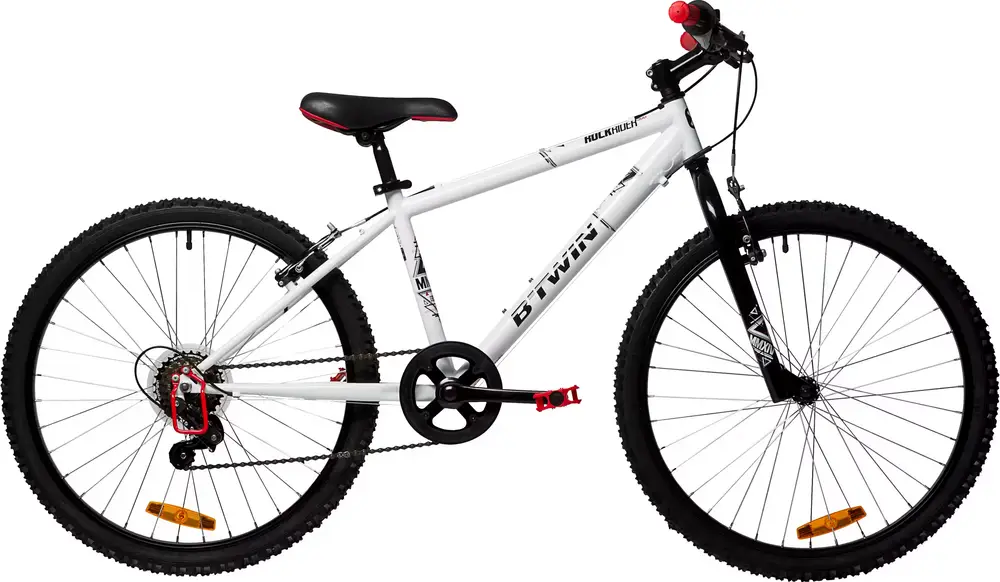 2024 B’TWIN Rockrider 100 Kids' 24-Inch Mountain Bike 8-12 Years ...