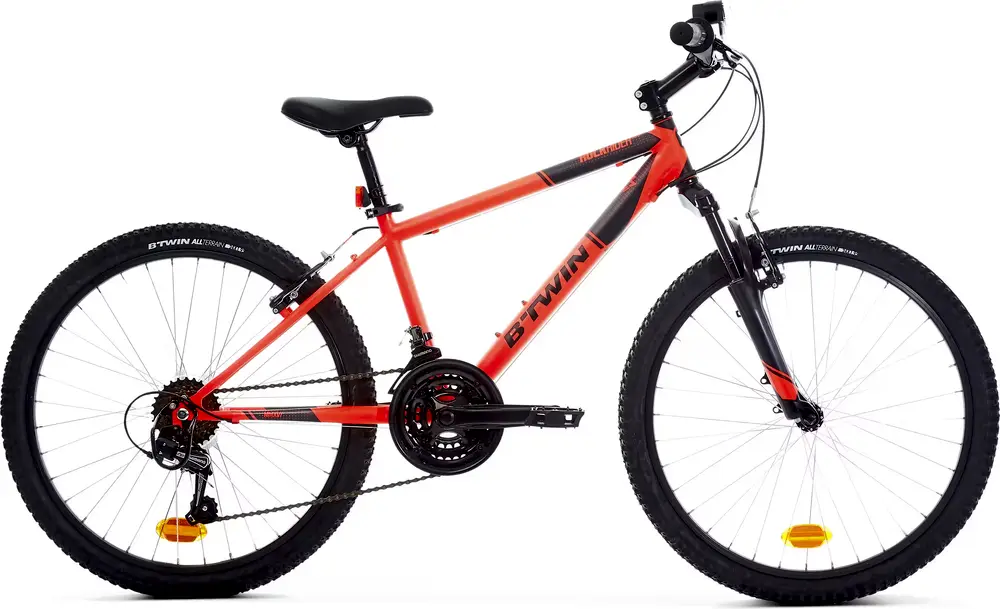 2024 B’TWIN Rockrider 500 Kids' 24-Inch Mountain Bike 8-12 Years ...