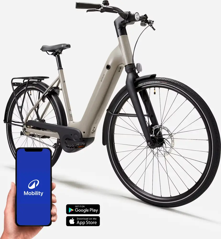 2025 B’TWIN Long-Distance Automatic Owuru Motor Low Frame Electric City ...