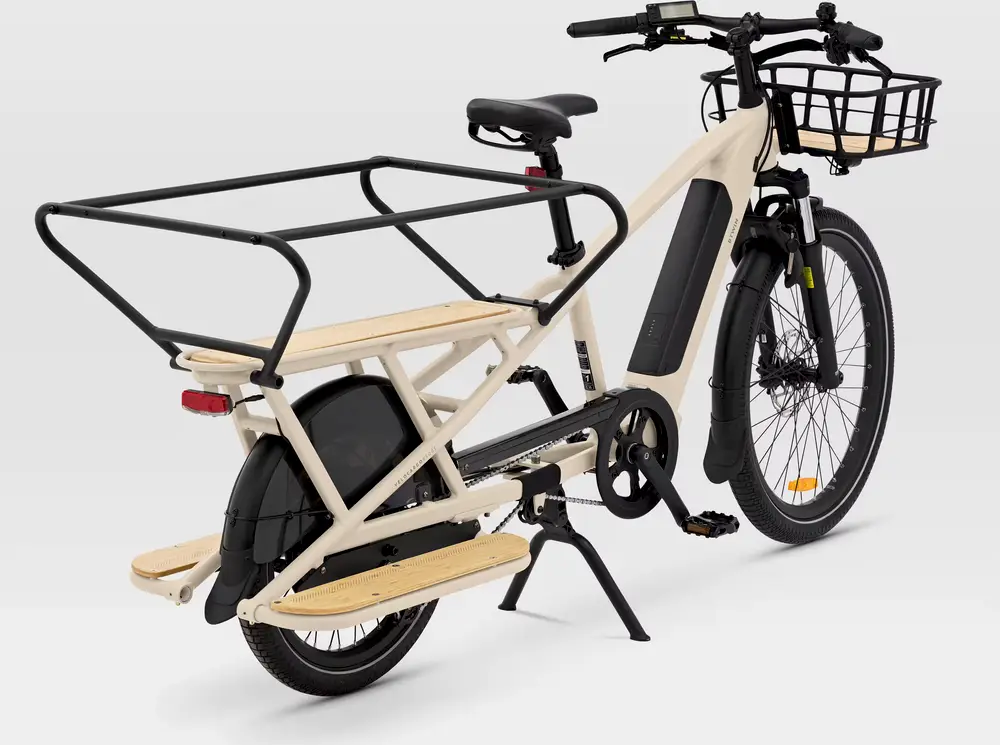2025 B’TWIN Rear Loading Electric Longtail Cargo Bike R500E – Specs ...