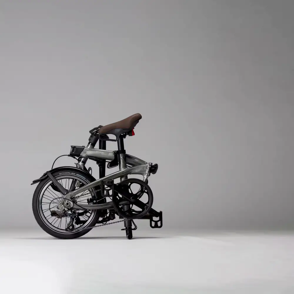 2025 B’TWIN Ultra-Compact Folding Bike Fold Light 1 Second Aluminium ...