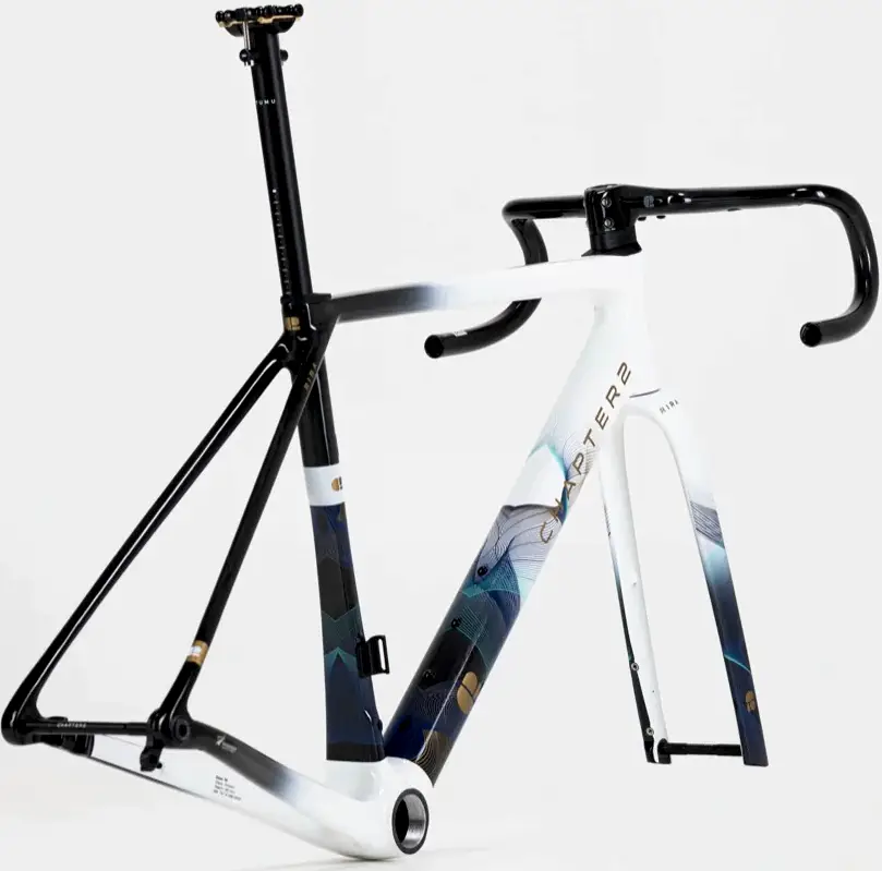 2026 Chapter2 RIRA Frameset - WHITE FADE w/SWIRLS – Specs, Comparisons ...