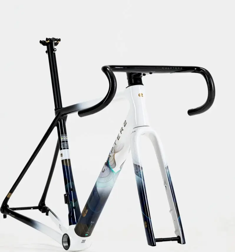 2026 Chapter2 RIRA Frameset - WHITE FADE w/SWIRLS – Specs, Comparisons ...
