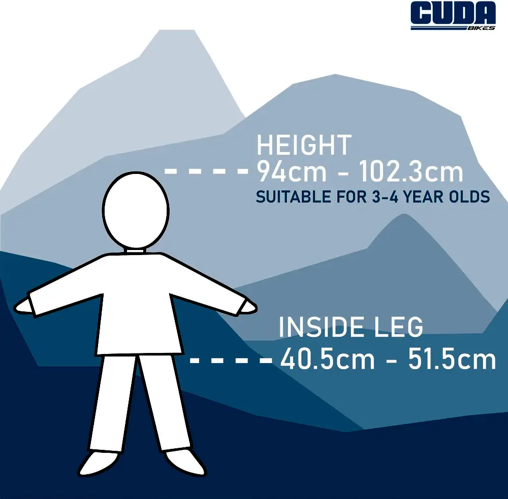 2023 CUDA Lightweight Kids Mountain Bike for 2-4 Year Old Boys and Girls 14” Wheel – Specs ...