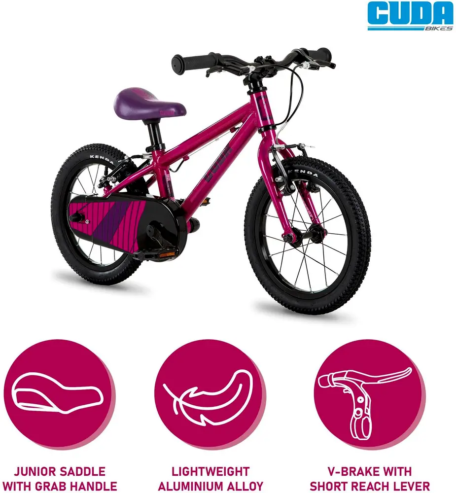 2023 CUDA Lightweight Kids Mountain Bike for 2-4 Year Old Boys and Girls 14” Wheels – Specs ...