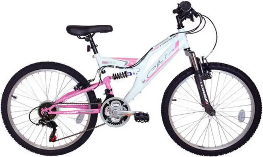 2021 DALLINGRIDGE Chic Girls Full Sus Mountain Bike 24in Wheel – Specs ...