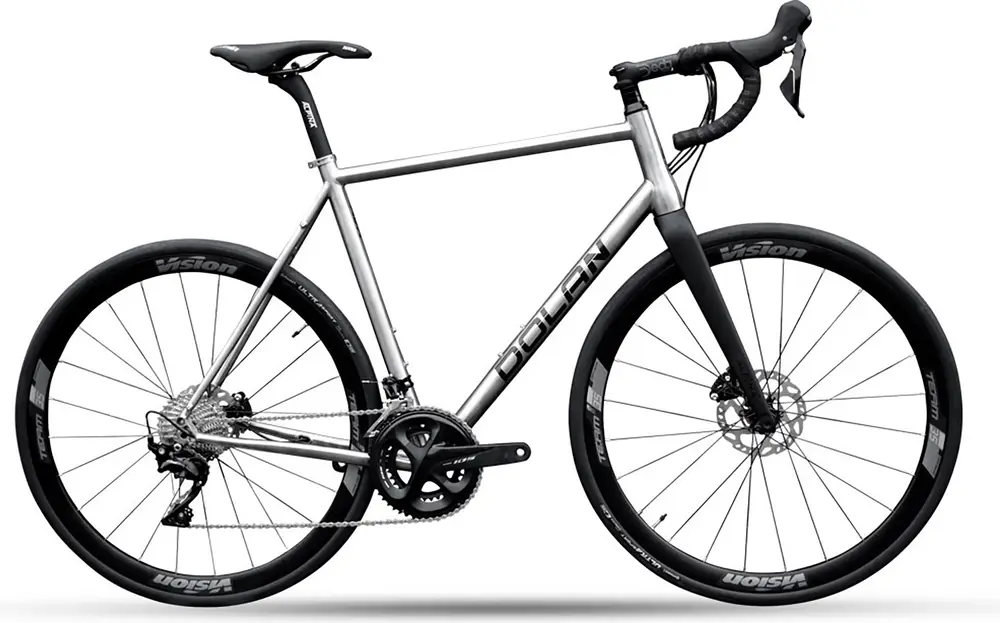 2024 Dolan ADX Titanium Disc Road Bike - Shimano 105 R7020 – Specs ...