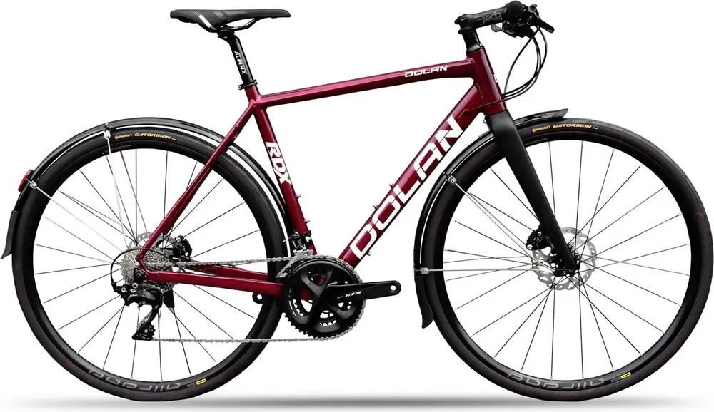 2024 Dolan RDX Aluminium Disc Bike - Shimano 105 R7020 Flat-Handlebar – Specs, Comparisons ...