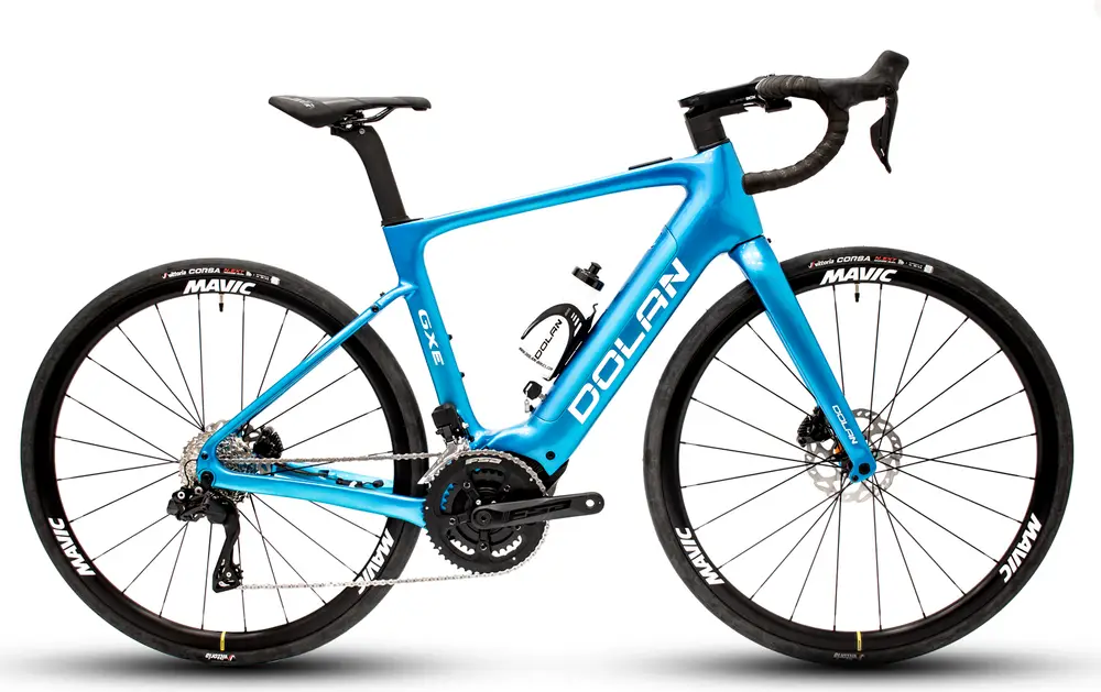 2025 Dolan GXE Carbon Gravel Polini e-Bike - Shimano Dura-Ace R9250 Di2 ...