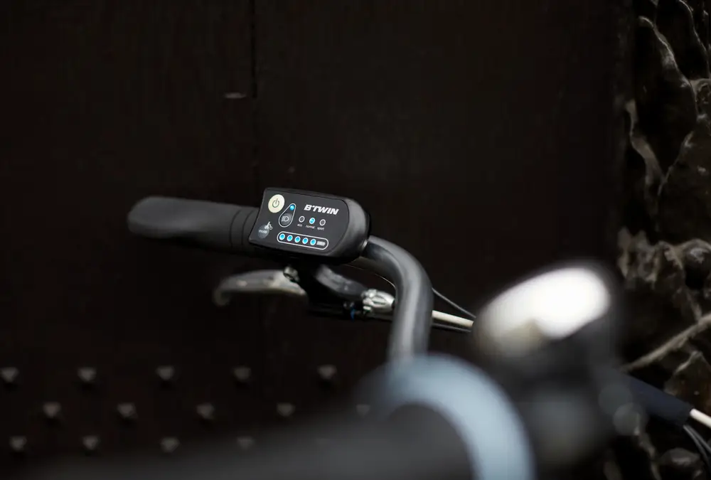 2023 ELOPS Fully-equipped, v-brake, low frame electric city bike ...