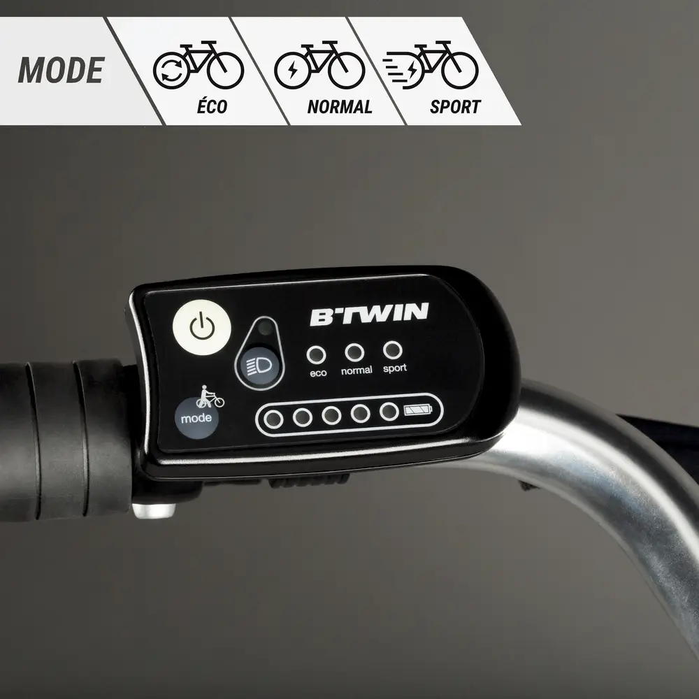 2023 ELOPS Fully-equipped, v-brake, low frame electric city bike ...