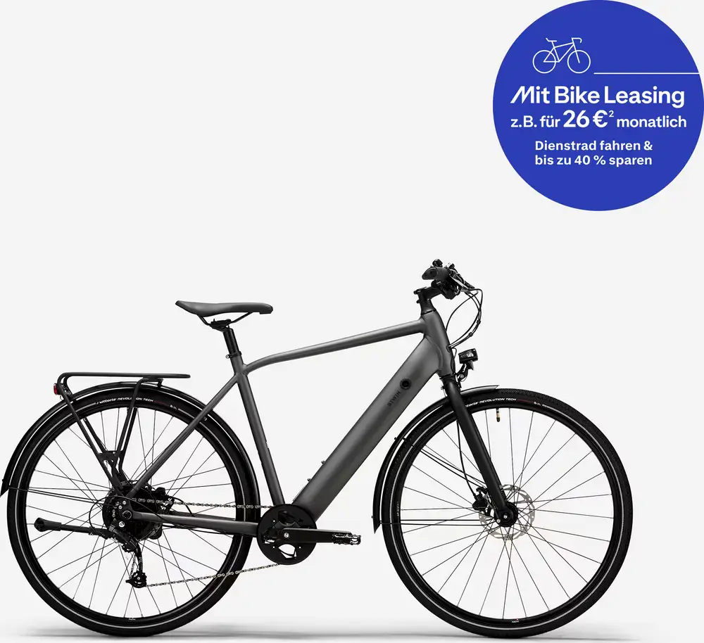 2025 ELOPS E-Bike City Trekking Bike 28 Zoll LD500E HF Herren kitt ...