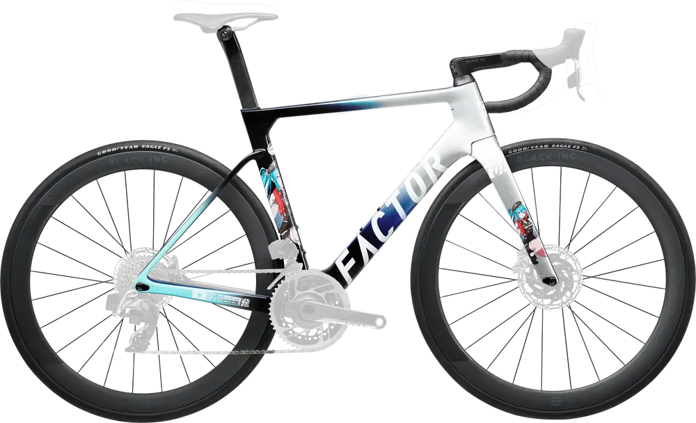 2023 Factor Team UKYO Miku Edition - OSTRO VAM Frameset Premium with ...