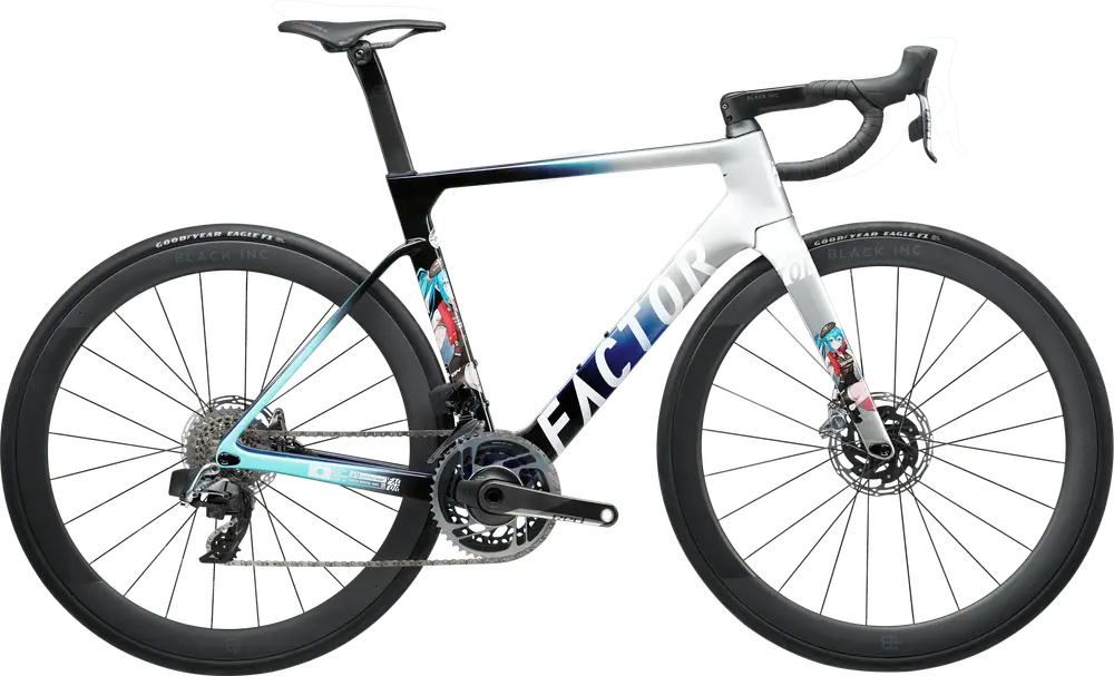 2023 Factor Team UKYO Miku Edition - OSTRO VAM - SRAM Force – Specs, Comparisons, Reviews – 99 ...