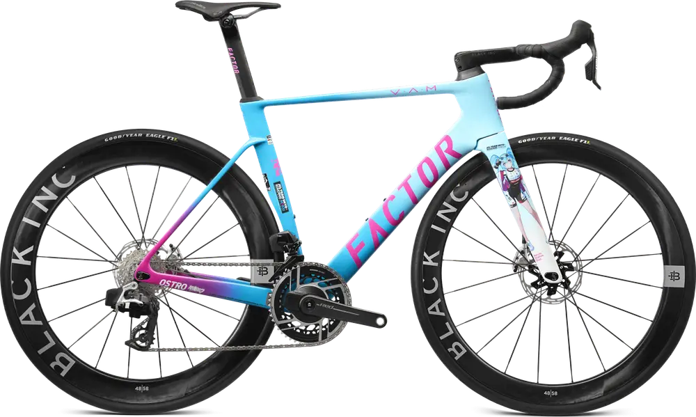 2024 Factor OSTRO VAM Hatsune Miku Edition - SRAM Red w/ Power Meter – Specs, Comparisons ...