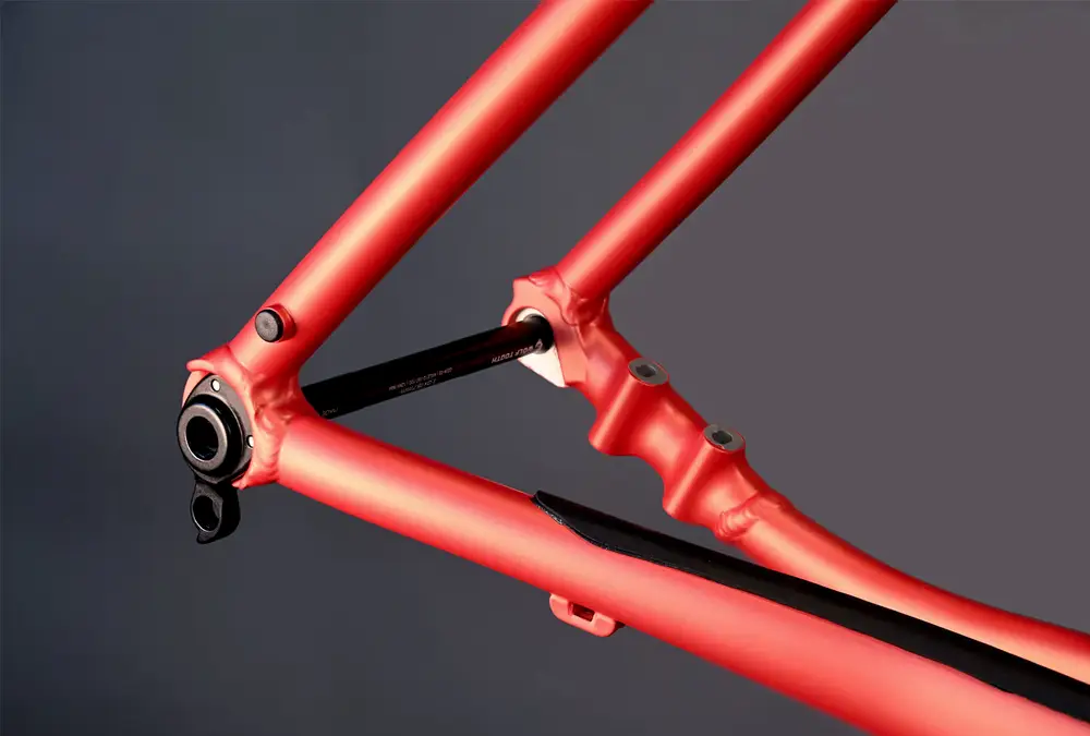 2023 Hudski Doggler Metallic Salmon Frameset 29"/700c – Specs, Comparisons, Reviews – 99 Spokes