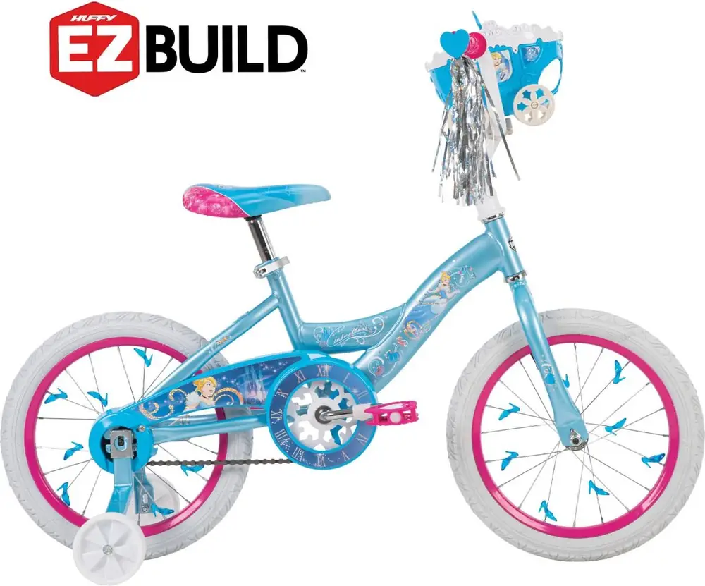 2021 Huffy Disney Cinderella Kids' EZ Build Bike – Specs, Comparisons ...