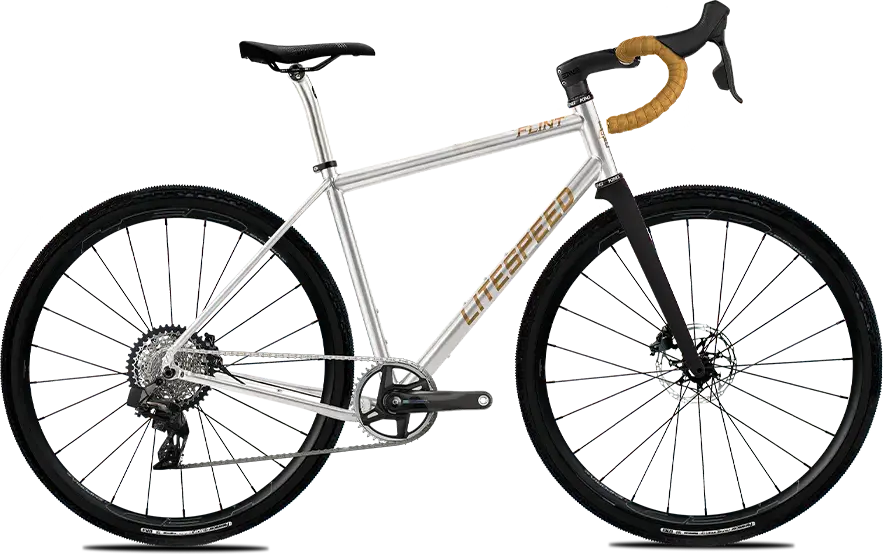 2025 Litespeed Flint FI Titanium Bicycle Shimano GRX RX825 Di2 12 Spd ...