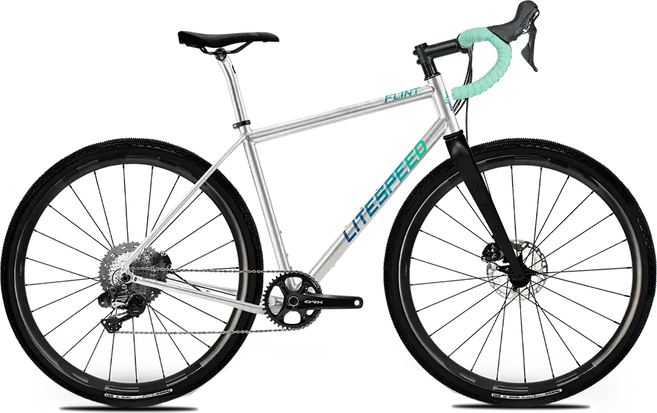 2025 Litespeed Flint Titanium Bicycle Shimano GRX RX825 Di2 12 Spd ...