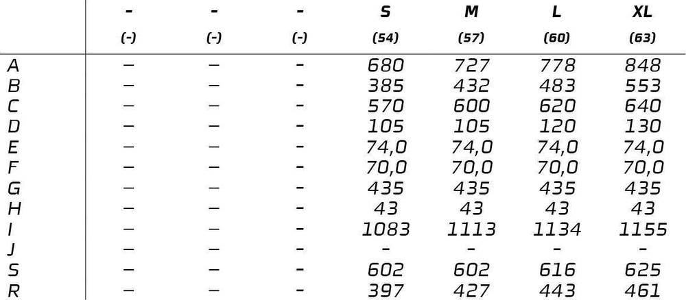 2020 Ridley Sablo - Frame – Specs, Comparisons, Reviews – 99 Spokes