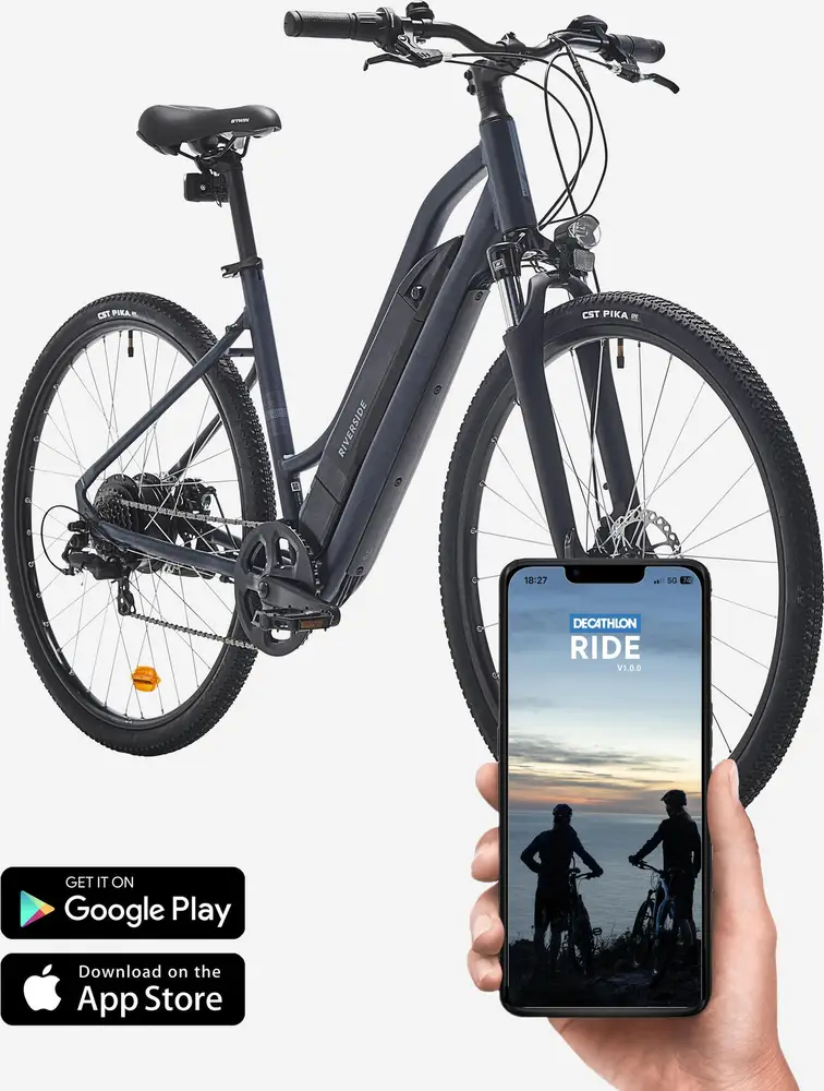 2023 RIVERSIDE Low Frame Electric Hybrid Bike 100 E – Specs ...