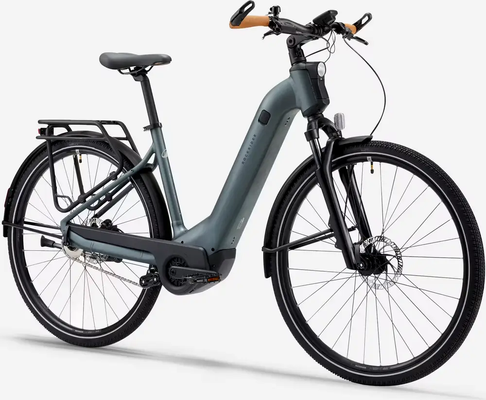 2024 Rockrider Low Frame Electric Hybrid Bike with Owuru Automatic ...
