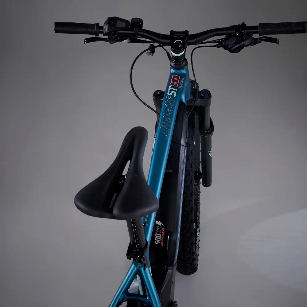 2024 Rockrider Women's 27.5" + Electric Semi-Rigid E-ST 900 MTB Bike ...