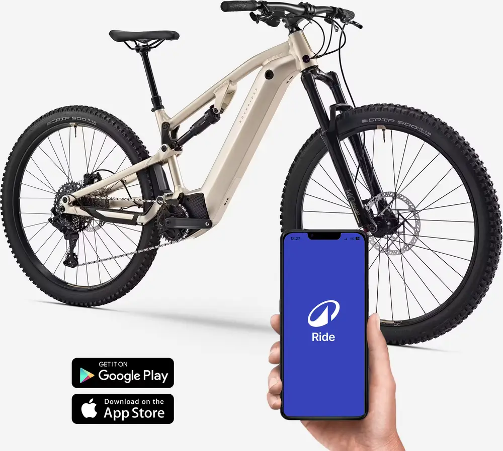 2025 Rockrider E-Mountainbike 29 Zoll E-Expl 520 S Beige – Specs ...