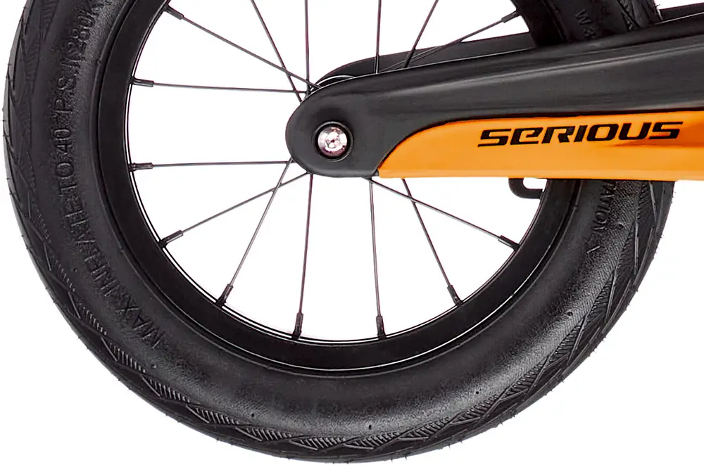 2021 Serious Superhero PB Magnesium Lernlaufrad Kinder schwarz/orange ...