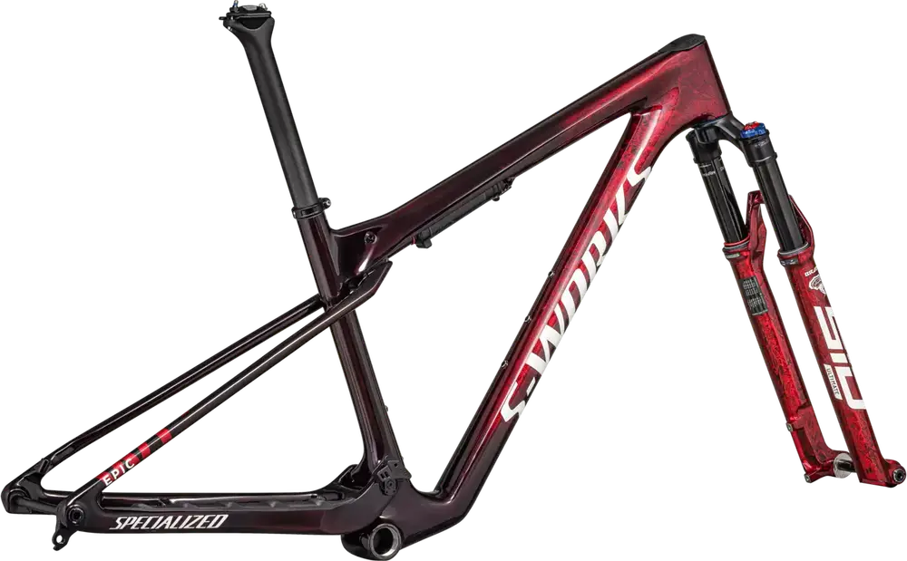 2023 Specialized S-Works Epic World Cup Frameset - Rockshox SidLuxe ...