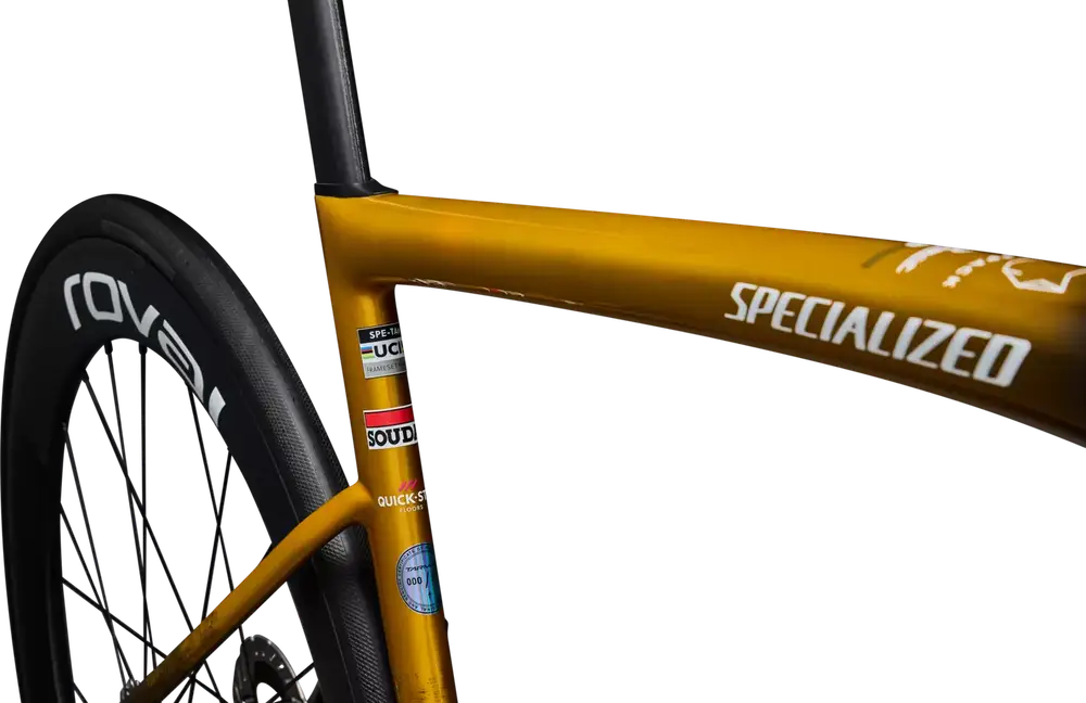 2025 Specialized S-Works Tarmac SL8 LTD - Remco's ‘Golden Season ...