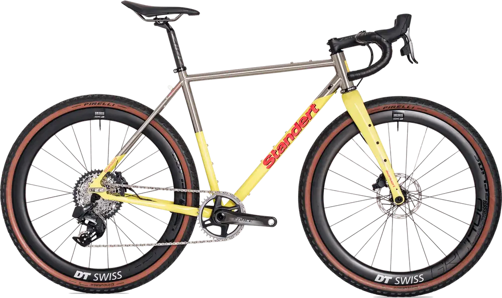 2023 Standert Erdgeschoss Stainless Yeah! Yellow Sram 1x Rival eTap AXS ...
