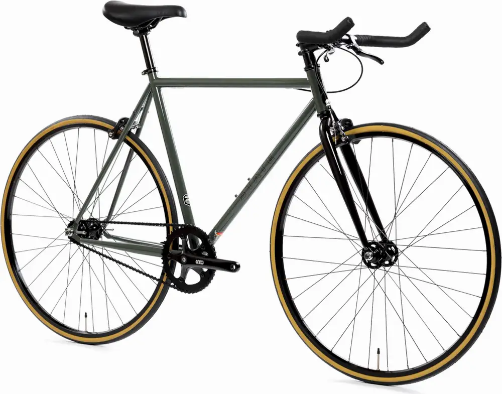 2023 State Bicycle Co. 4130 Army Green Fixed Gear / Single-Speed ...