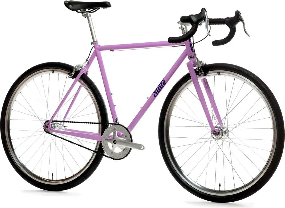 2023 State Bicycle Co. 4130 Purple Reign Fixed Gear / Single-Speed ...