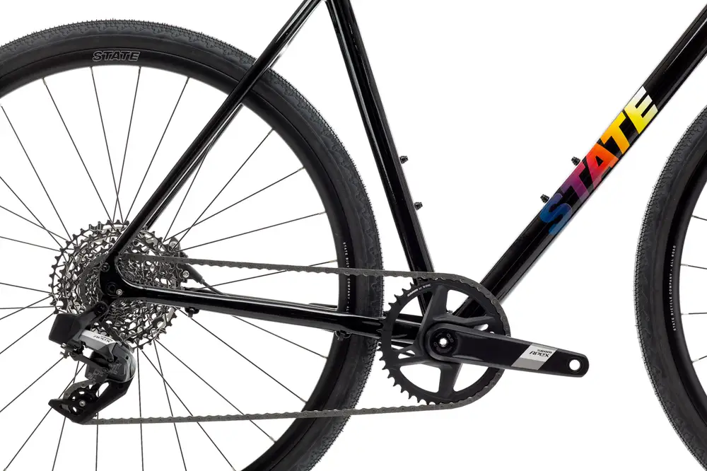 2023 State Bicycle Co. 6061 All-Road Apex XPLR AXS Black / Sunset 650b ...