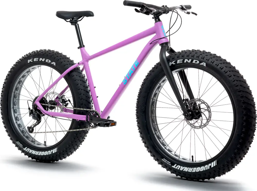 2024 State Bicycle Co. 6061 Trail+ Fat Wildberry – Specs, Comparisons ...