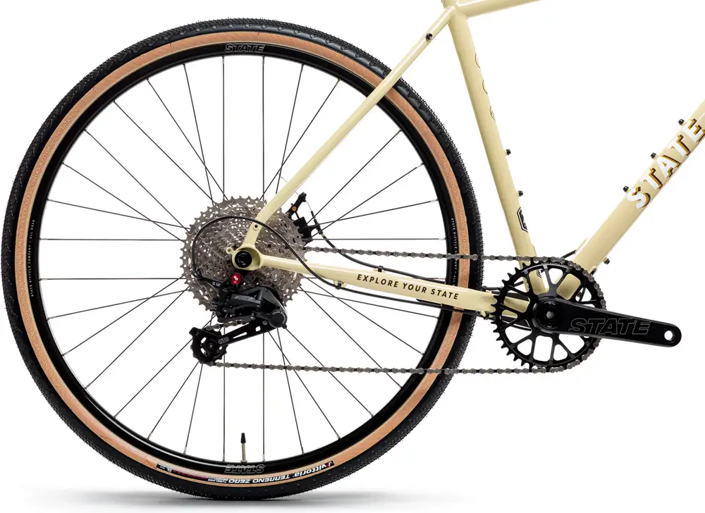 2025 State Bicycle Co. 4130 All-Road Dromedary Tan 12 Speed / UDH 700c ...