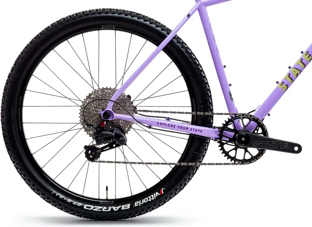 2025 State Bicycle Co. 4130 All-Road Flat Bar Arroyo Lilac 12 Speed ...